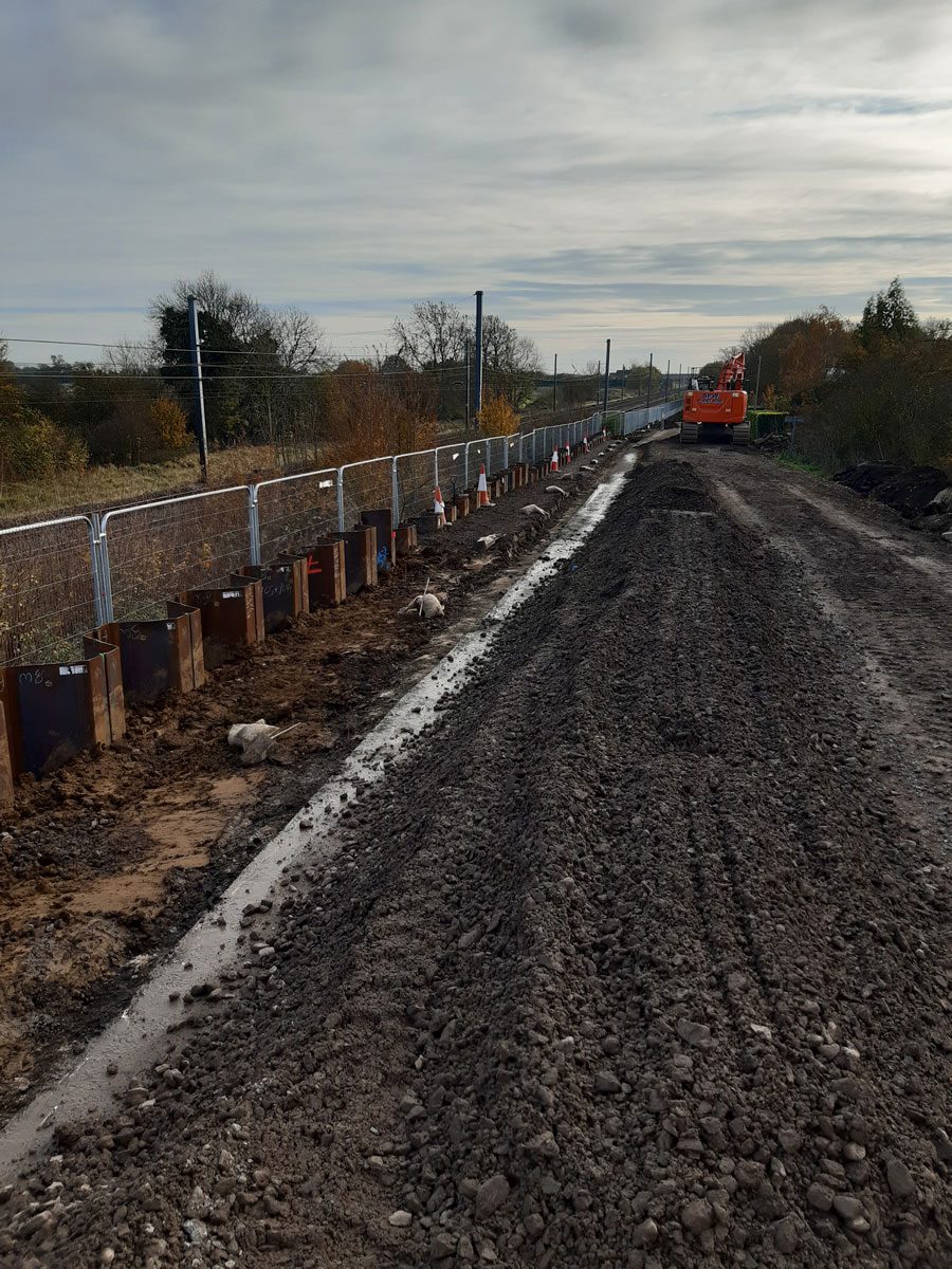 Station Road Reconstruction and Piling works - ST-Group
